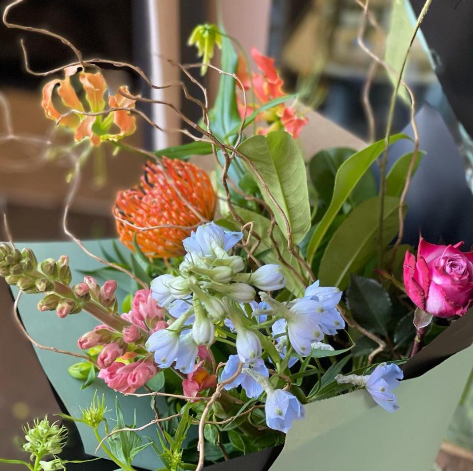 Bosje bloemen in Alkmaar